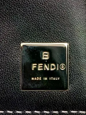 Fendi 2000-2010 Zucchino Canvas Trifold Wallet Small Wallets