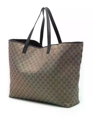 Gucci 2016-2026 Gg Canvas Tote Bag - Grey