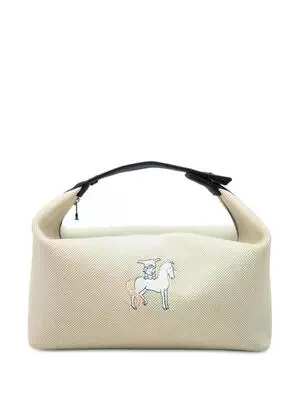 Hermès 2020-2026 Large Toile Bride A Brac Cabriole Case Vanity Bag