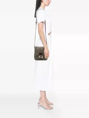Fendi Zucchino Canvas Crossbody Bag