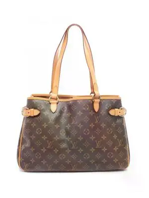 LOUIS VUITTON 2006 Monogram Batignolles Horizontal Tote Bag - Brown