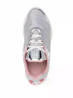 Givenchy Metallic-effect Leather Sneakers