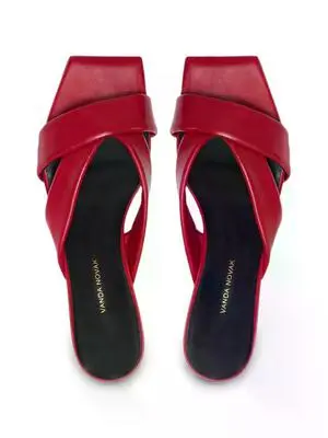 VANDA NOVAK Maya Crossover Sandals
