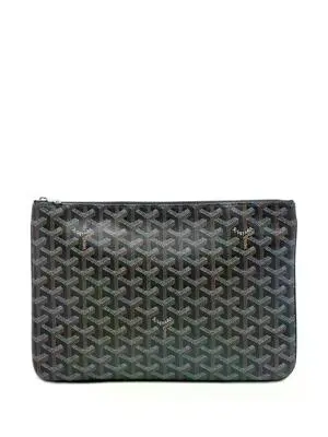 Goyard 2017 Goyardine Senat Mm Clutch Bag - Black