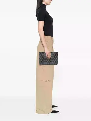 Goyard 2017 Goyardine Senat Mm Clutch Bag - Black
