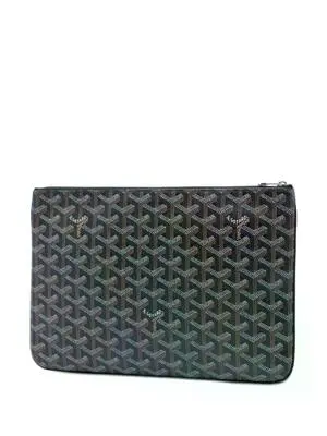 Goyard 2017 Goyardine Senat Mm Clutch Bag - Black