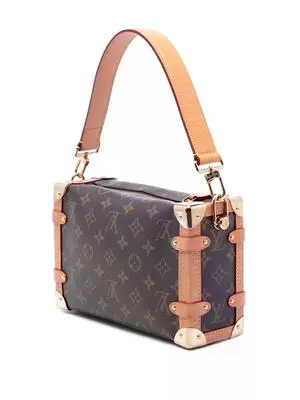 LOUIS VUITTON 1990-2010 Monogram Side Trunk Mm Satchel