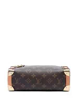 LOUIS VUITTON 1990-2010 Monogram Side Trunk Mm Satchel