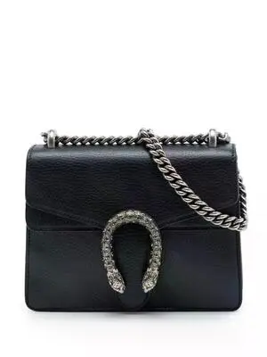 Gucci 2016-2026 Small Calfskin Dionysus Crossbody Bag - Black