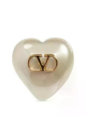 Valentino Garavani Vlogo Heart Stud Earrings