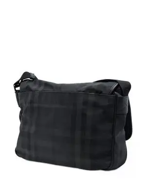 Burberry Smoke Check Nylon Messenger Bag