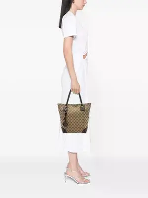 Gucci 2016-2026 Gg Canvas Gg Charm Tote Bag