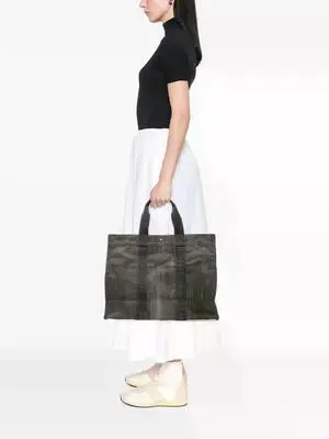 Hermès 2010-2026 Canvas Herline Gm Tote Bag - Grey
