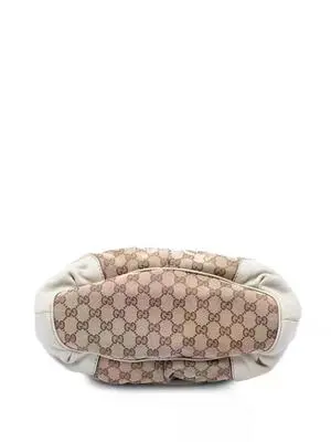 Gucci 2016-2026 Gg Canvas Sukey Satchel - Neutrals