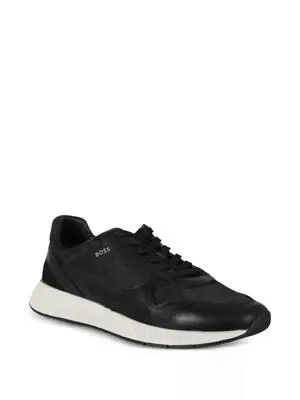 BOSS Titanium Runn Panelled Sneakers