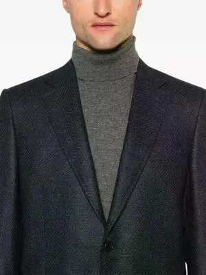 Canali Notch-lapel Single-breasted Blazer