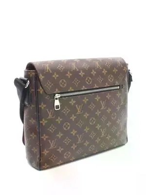 LOUIS VUITTON 2015 Monogram Macassar District Mm Crossbody Bag