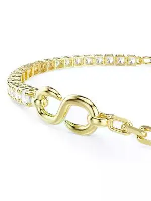 SWAROVSKI Crystal-embellished S-link Bracelet - Gold