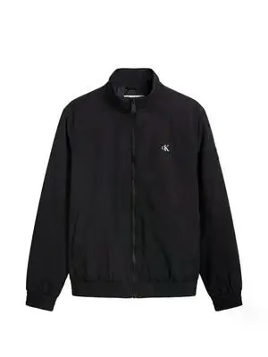 Calvin Klein Logo-embroidered Jacket - Black