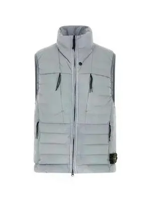 Stone Island Quilted Badge Logo Vest