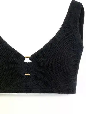 Hunza G Julia Bikini With Gold Hoop Detail