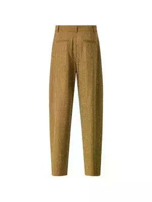 Pinko Rhinestone-embellished Tailored Trousers