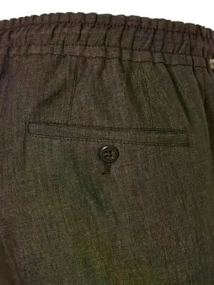 Corneliani Drawstring-waist Pressed-crease Trousers