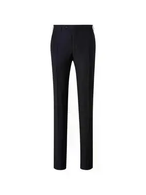 Canali Single-breasted Pinstripe-pattern Wool Suit