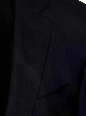 Canali Single-breasted Pinstripe-pattern Wool Suit