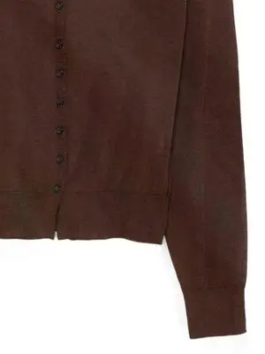 ALYSI Button-up Mock-neck Cardigan