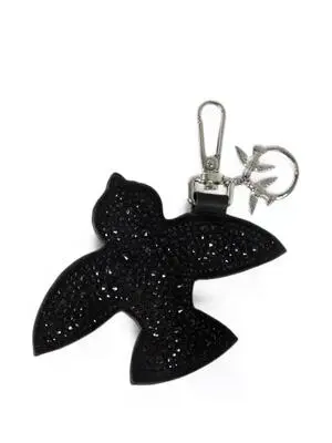 Pinko Love Birds Crystal-embellished Keyring