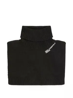 Karl Lagerfeld Logo Bib Scarf