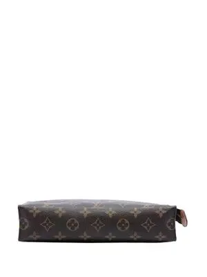 LOUIS VUITTON Toiletry Pouch 26 Clutch Bag - Brown