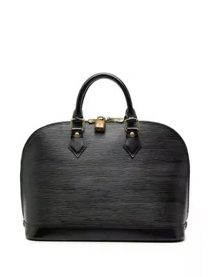 LOUIS VUITTON 2000 Epi Alma Pm Handbag - Black