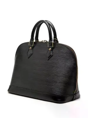 LOUIS VUITTON 2000 Epi Alma Pm Handbag - Black
