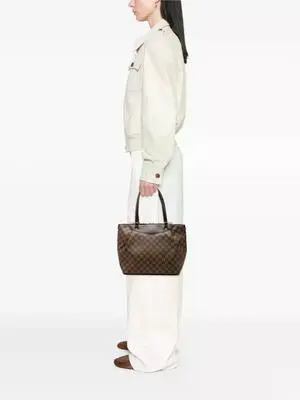 LOUIS VUITTON 2012 Damier Ebene Westminster Gm Shoulder Bag - Brown