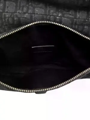 Dior Oblique Canvas Saddle Crossbody Bag