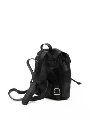 FERRAGAMO 2010-2026 Leather Double Gancini Backpack