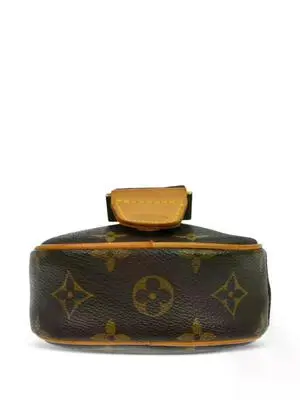 LOUIS VUITTON 2003 Pochette Gange Monogram Belt Bag - Brown