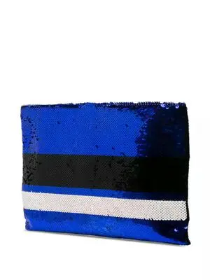 Prada 2000-2013 Paillettes Pochette Clutch Bag