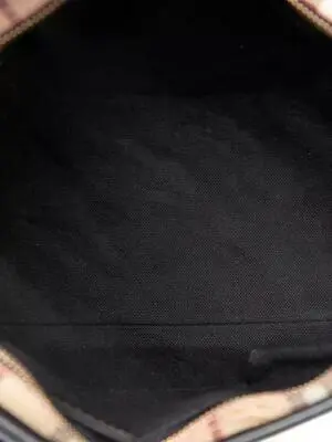 Burberry Haymarket Check Coated Canvas Tote Bag