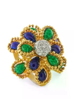 LB EXCLUSIVE Embellishment Diamond Ring - Gold