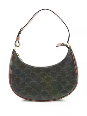Celine 2020-2022 Mini Triomphe Coated Canvas Ava Shoulder Bag