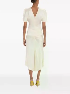 Victoria Beckham Bela Short-sleeve Blouse