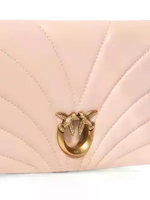 Pinko Love Birds Quilted Shoulder Bag