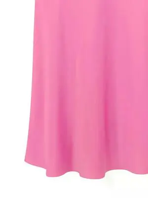 Sablyn Miranda Scallop-trim Bias-cut Skirt - Pink