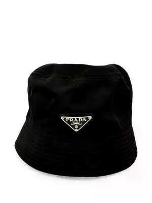 Prada Logo-plaque Bucket Hat