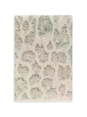 Avant Toi Leopard-pattern Knit Scarf - Neutrals