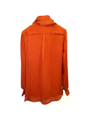 Stella McCartney Pussy-bow Buttoned Blouse