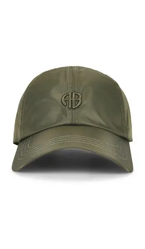 ANINE BING Jeremy Baseball Cap Nylon - Army